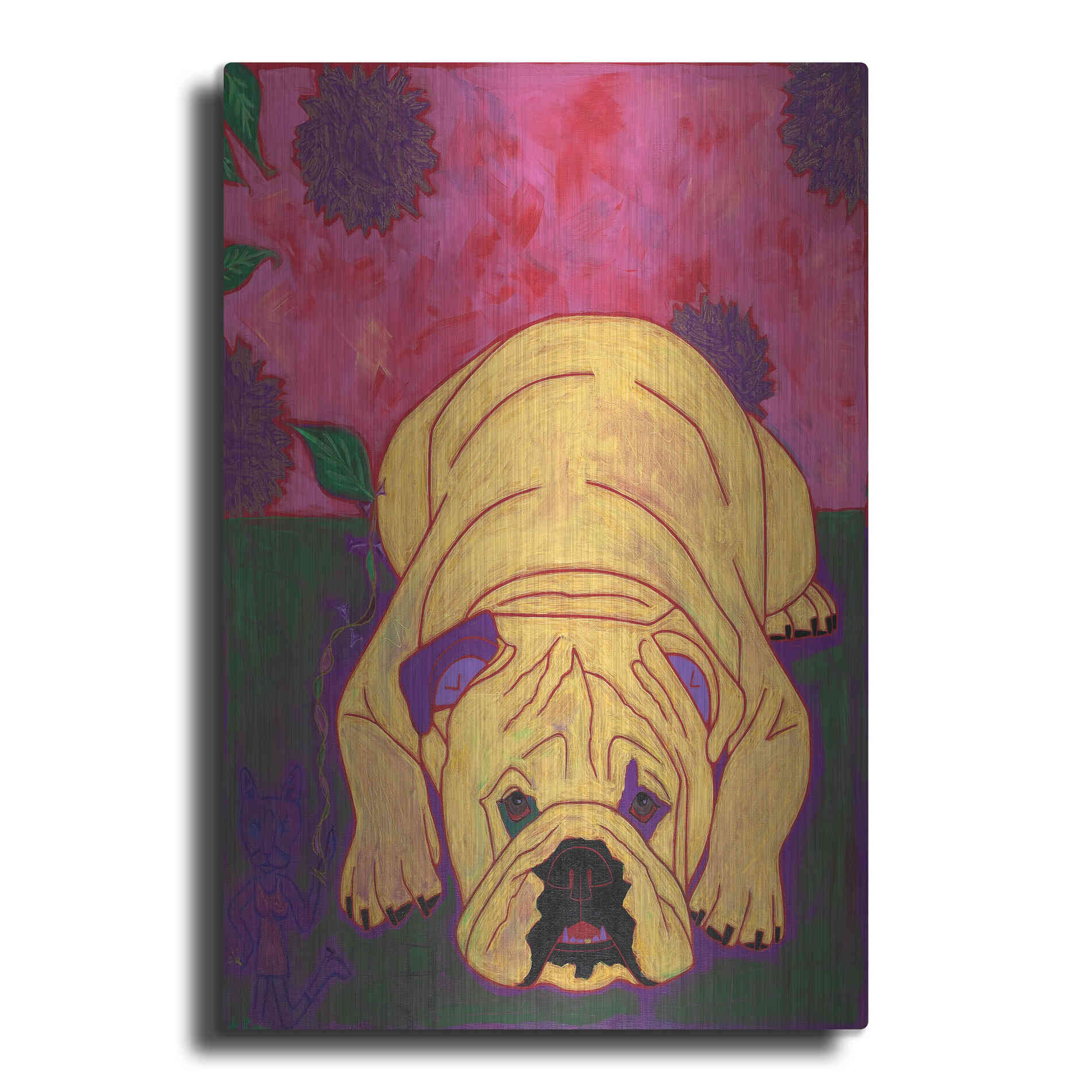 'Lounge Lizard' by Angela Bond Metal Wall Art – LuxeMetalArt