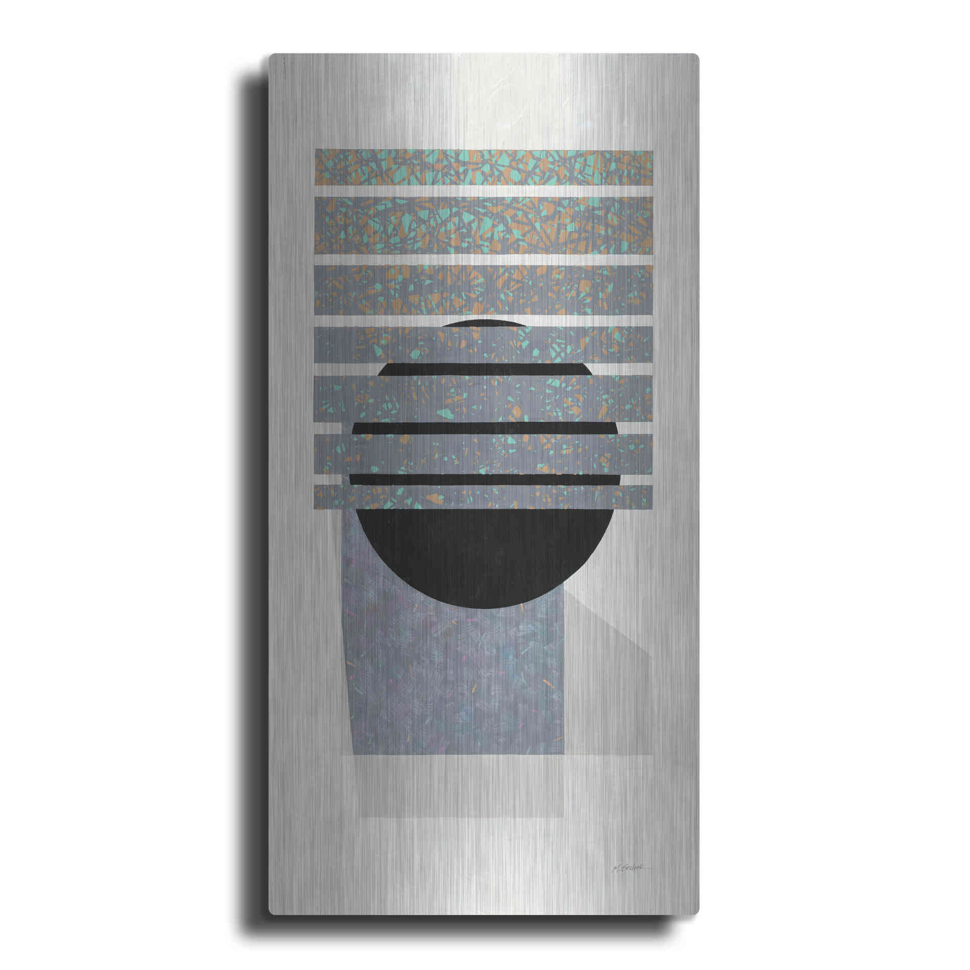 'Full Moon II V2 Panel' by Mike Schick, Metal Wall Art – LuxeMetalArt