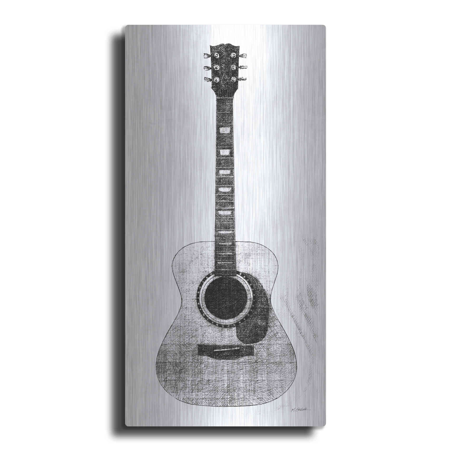 'Garage Band II' by Mike Schick, Metal Wall Art – LuxeMetalArt
